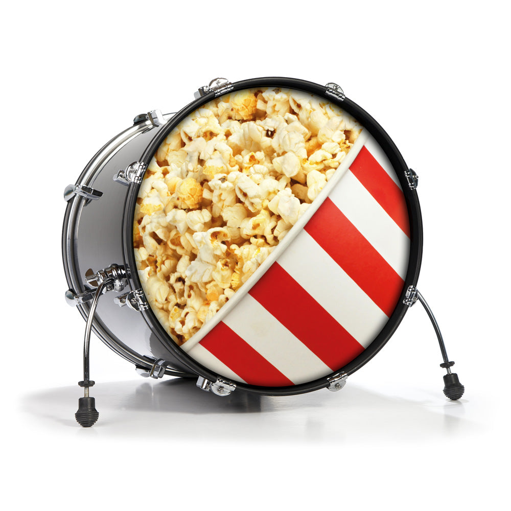 BASSDRUMFELL-MOTIV: POPCORN – Drum Candy