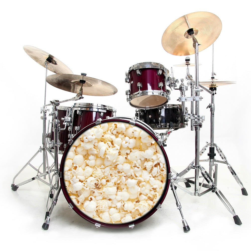 BASSDRUMFELL-MOTIV: POPCORN – Drum Candy
